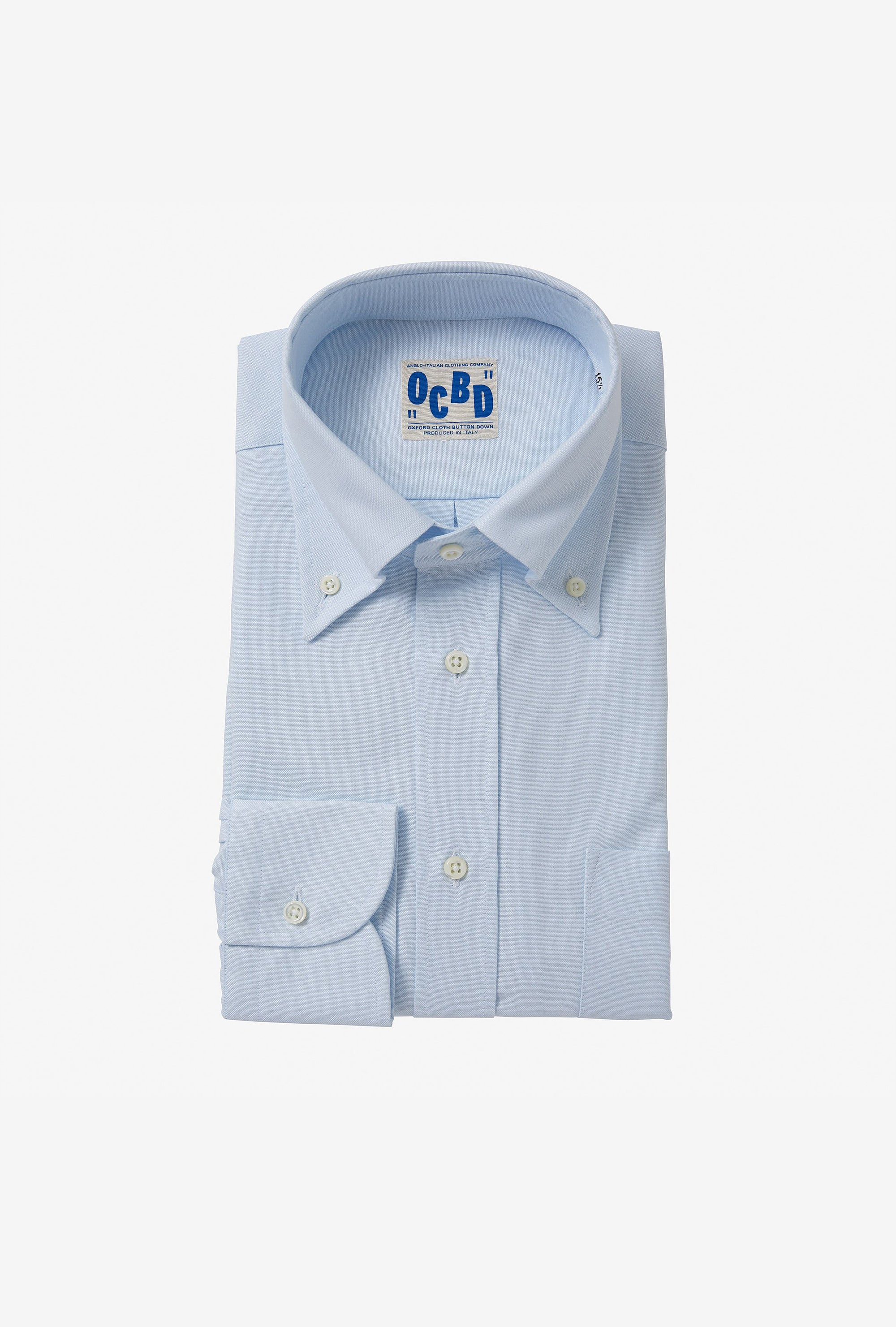 OCBD Shirt Ice Blue Oxford